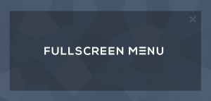 Tendance web design : Fullscreen Menu | Webdesigner Trends