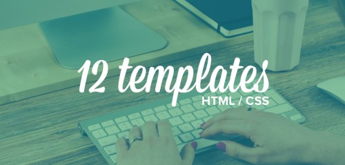12 Templates Html5 Css3 à Télécharger Webdesigner Trends
