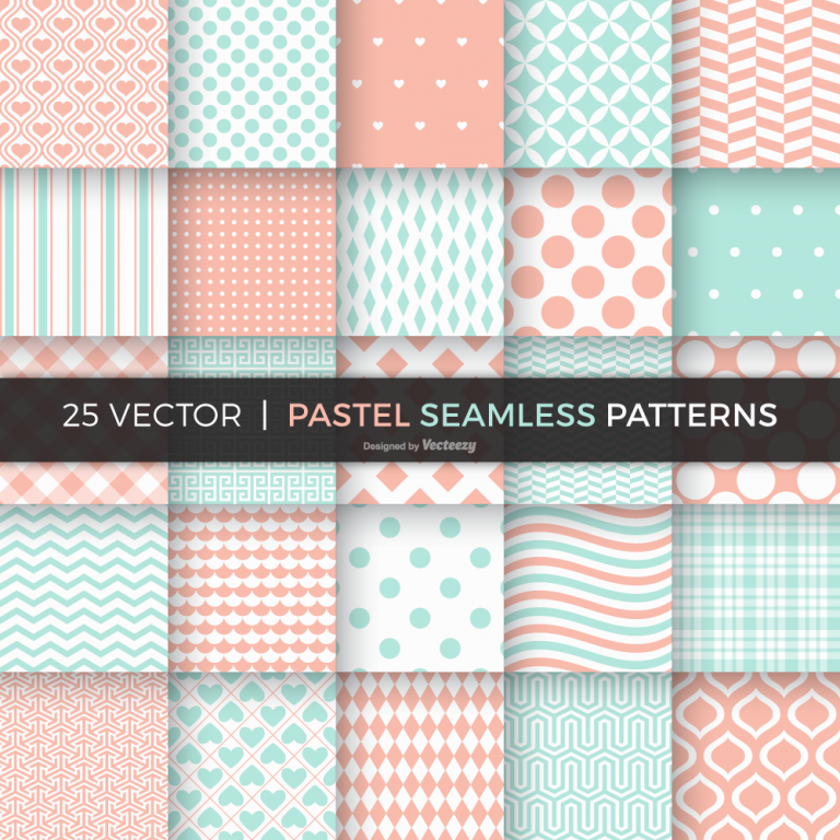 25 motifs pastels exclusifs pour vos créations | Webdesigner Trends