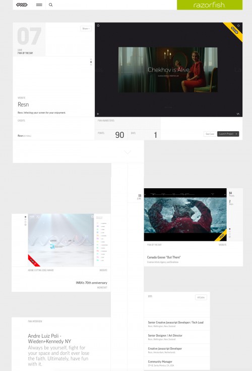 The FWA dévoile sa nouvelle version | Webdesigner Trends