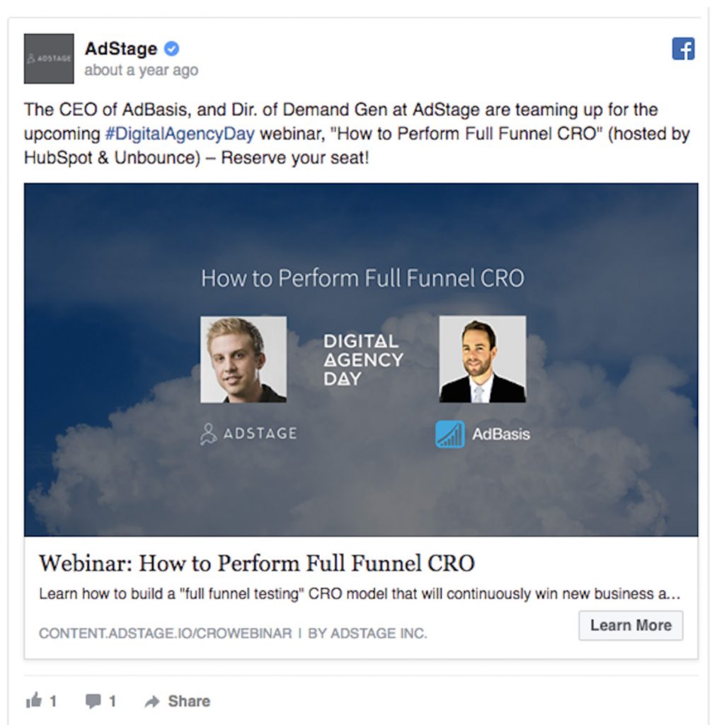 9 exemples d'annonces Facebook | Webdesigner Trends