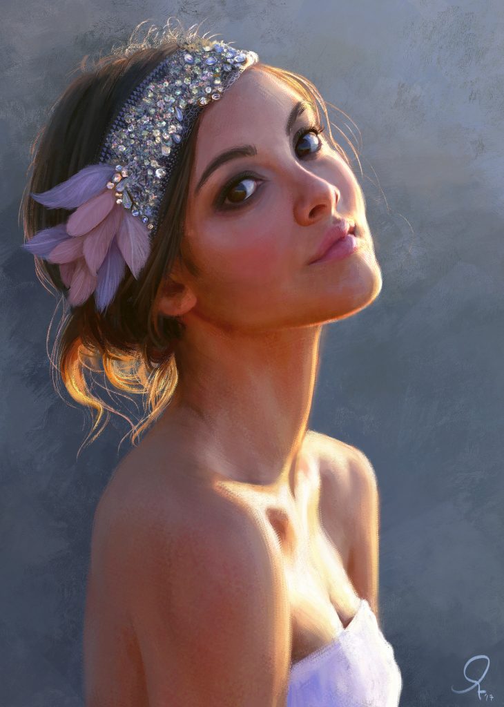 Les incroyables portraits de Mandy Jurgens | Webdesigner Trends