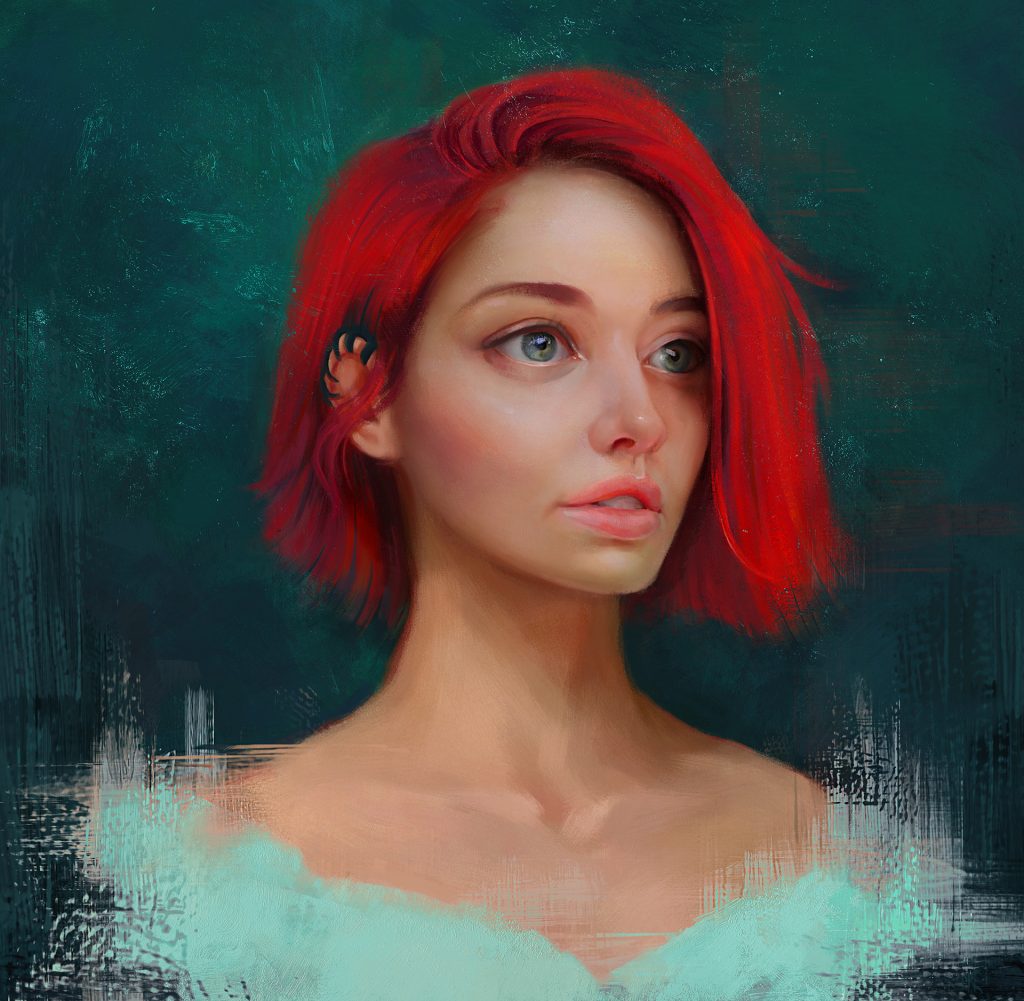 Les incroyables portraits de Mandy Jurgens | Webdesigner Trends