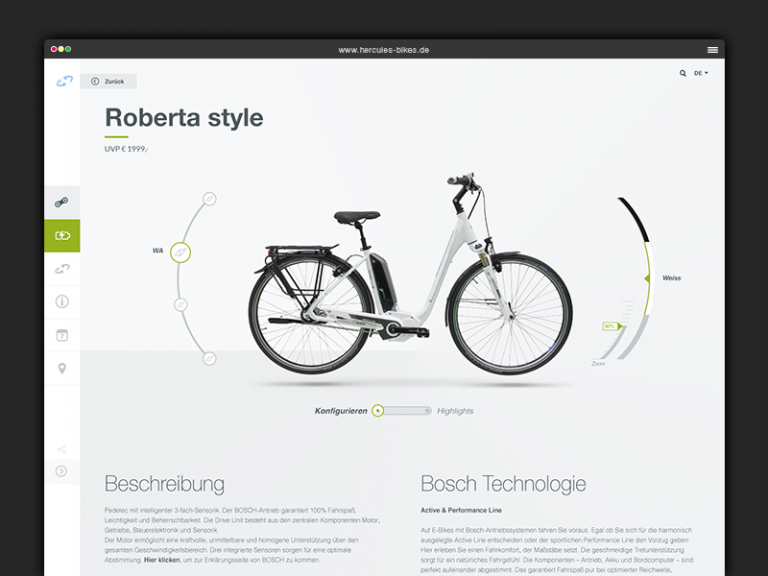 24 interfaces dans l’univers du vélo – Benchmark #1 | Webdesigner Trends