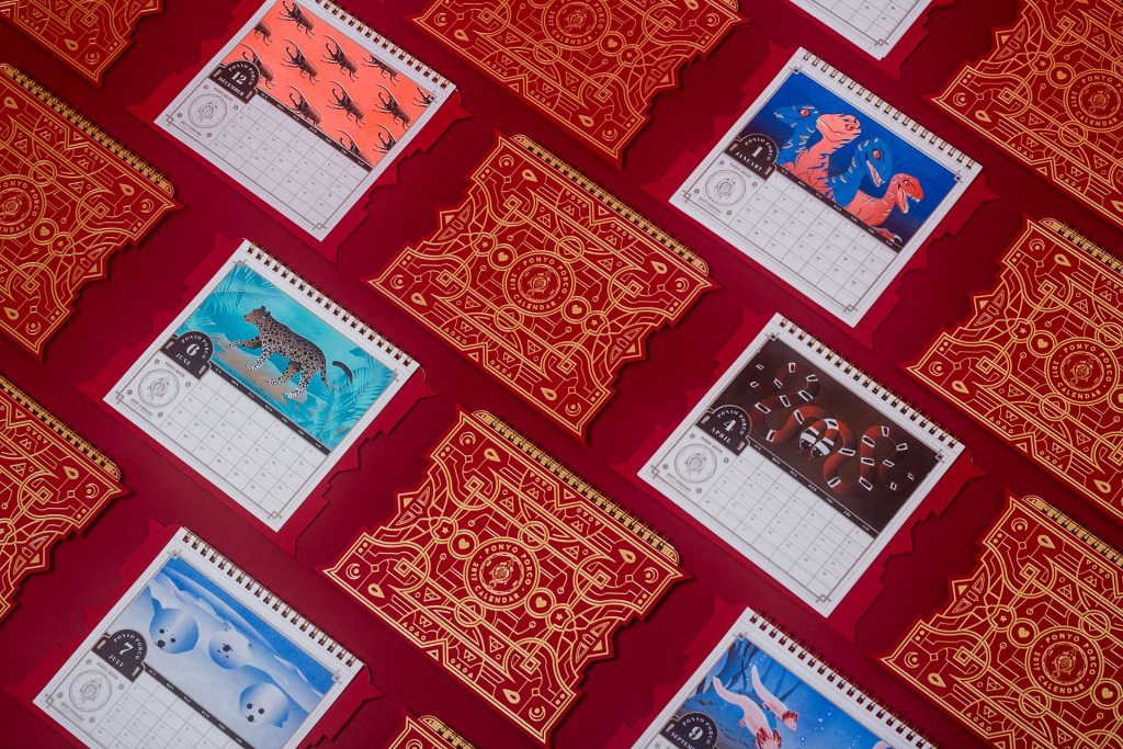 15 calendriers graphiques pour votre inspiration | Webdesigner Trends