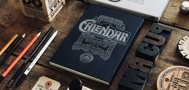 15 calendriers graphiques pour votre inspiration | Webdesigner Trends