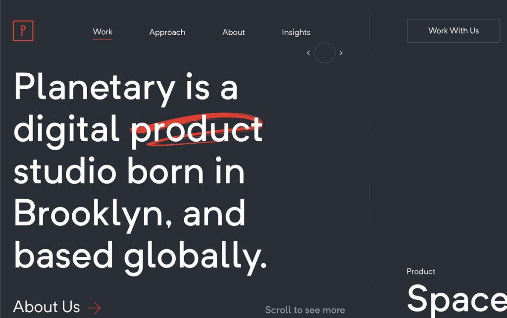 UX : le retour du scroll horizontal ? | Webdesigner Trends