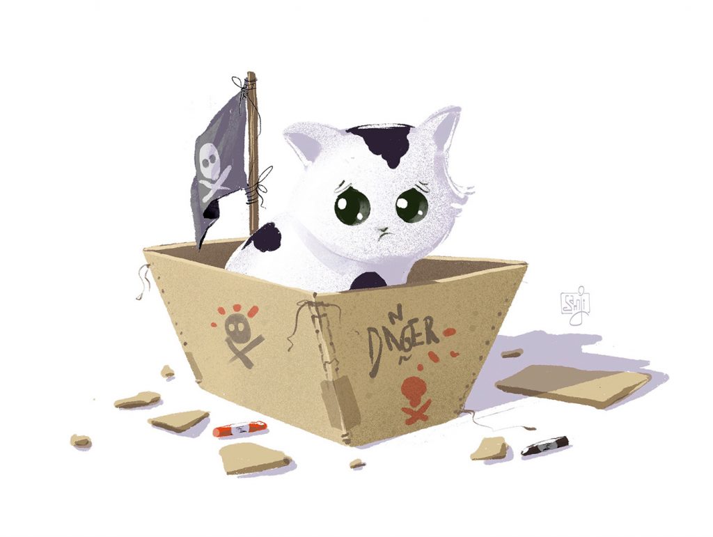 Les fabuleux personnages caricaturaux de SAM JI | Webdesigner Trends