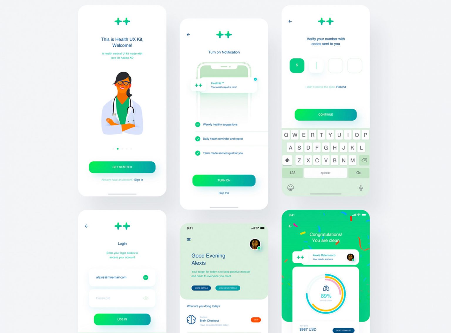 18 templates d’interfaces (UI) pour Adobe XD à télécharger gratuitement ...