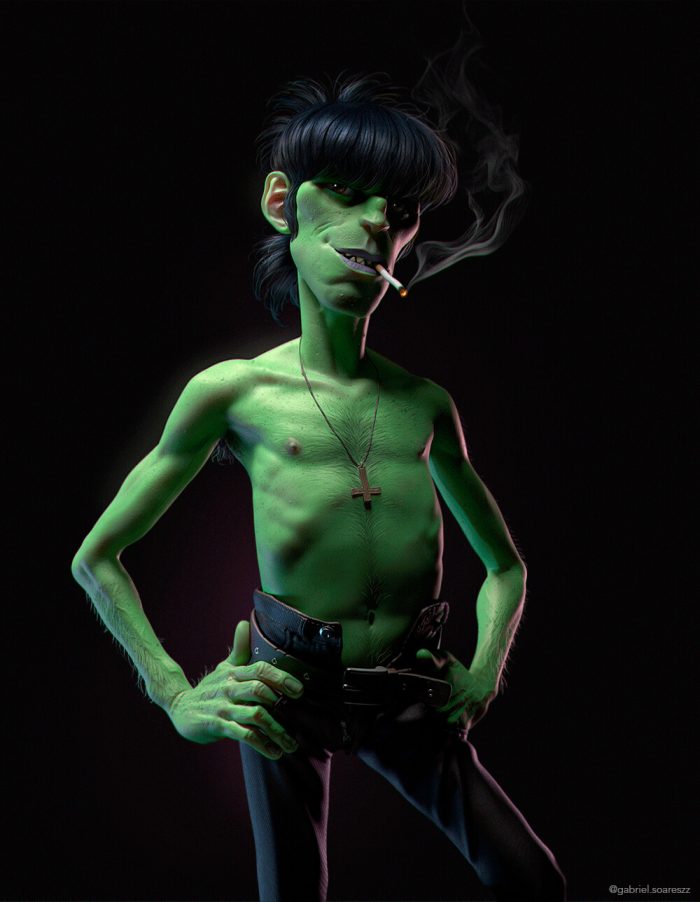 Les incroyables « concept art » de personnages de Gabriel Soares ...